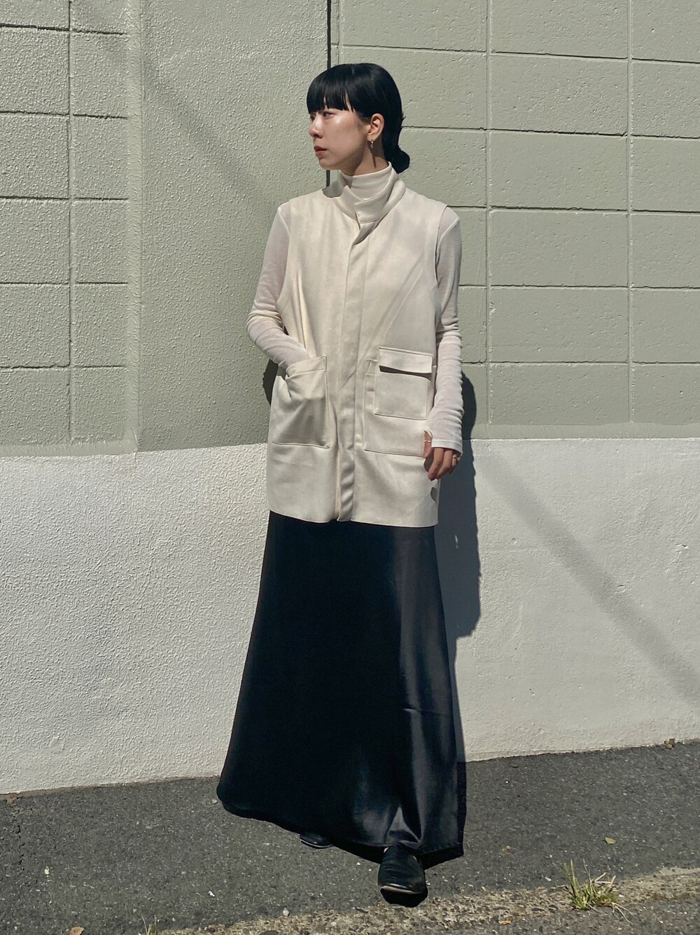 RIKA｜ENOFのベストを使ったコーディネート - WEAR