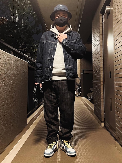 Mnb K｜Cahlumnのハットを使ったコーディネート - WEAR