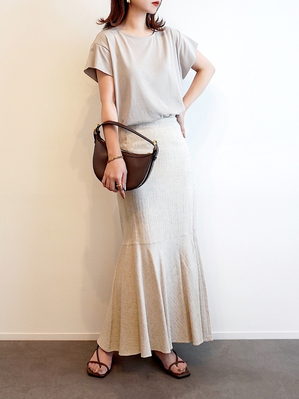 haushinka｜ikkaのTシャツ/カットソーを使ったコーディネート - WEAR