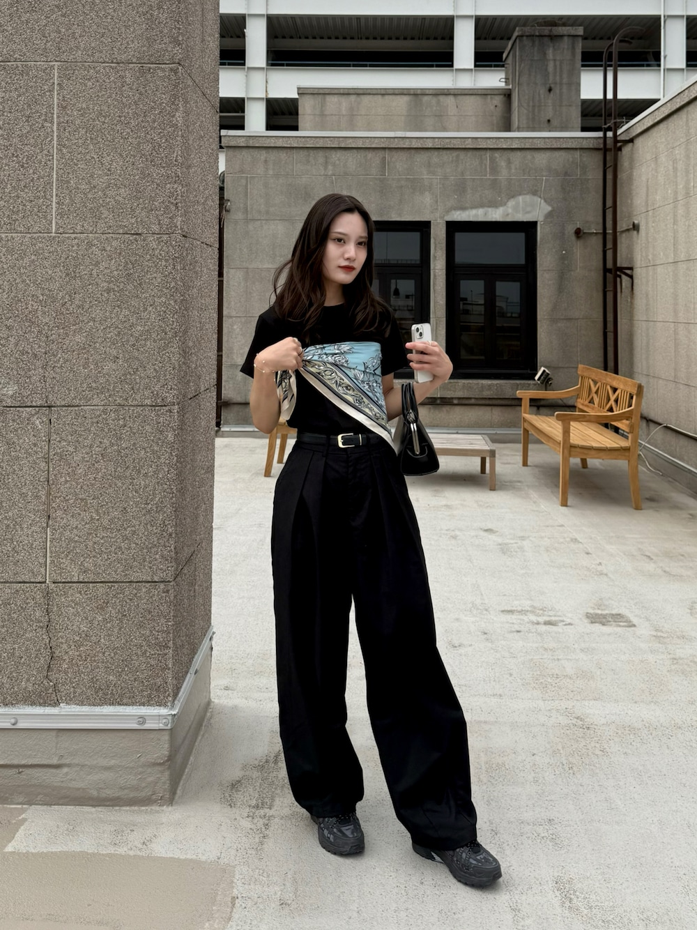 natsumi｜THE YOnのバンダナ/スカーフを使ったコーディネート - WEAR