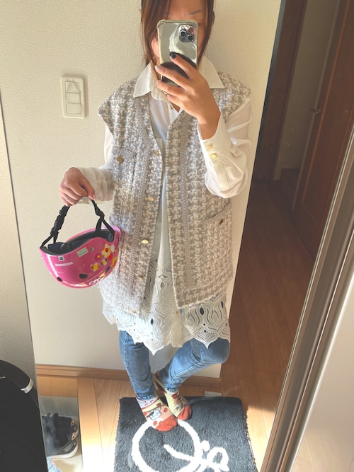 missassa｜GRACE CLASSのベストを使ったコーディネート - WEAR