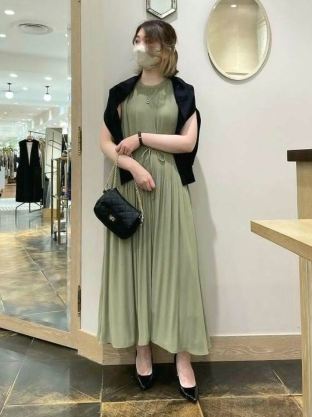 saki7211｜un dix corsのワンピースを使ったコーディネート - WEAR