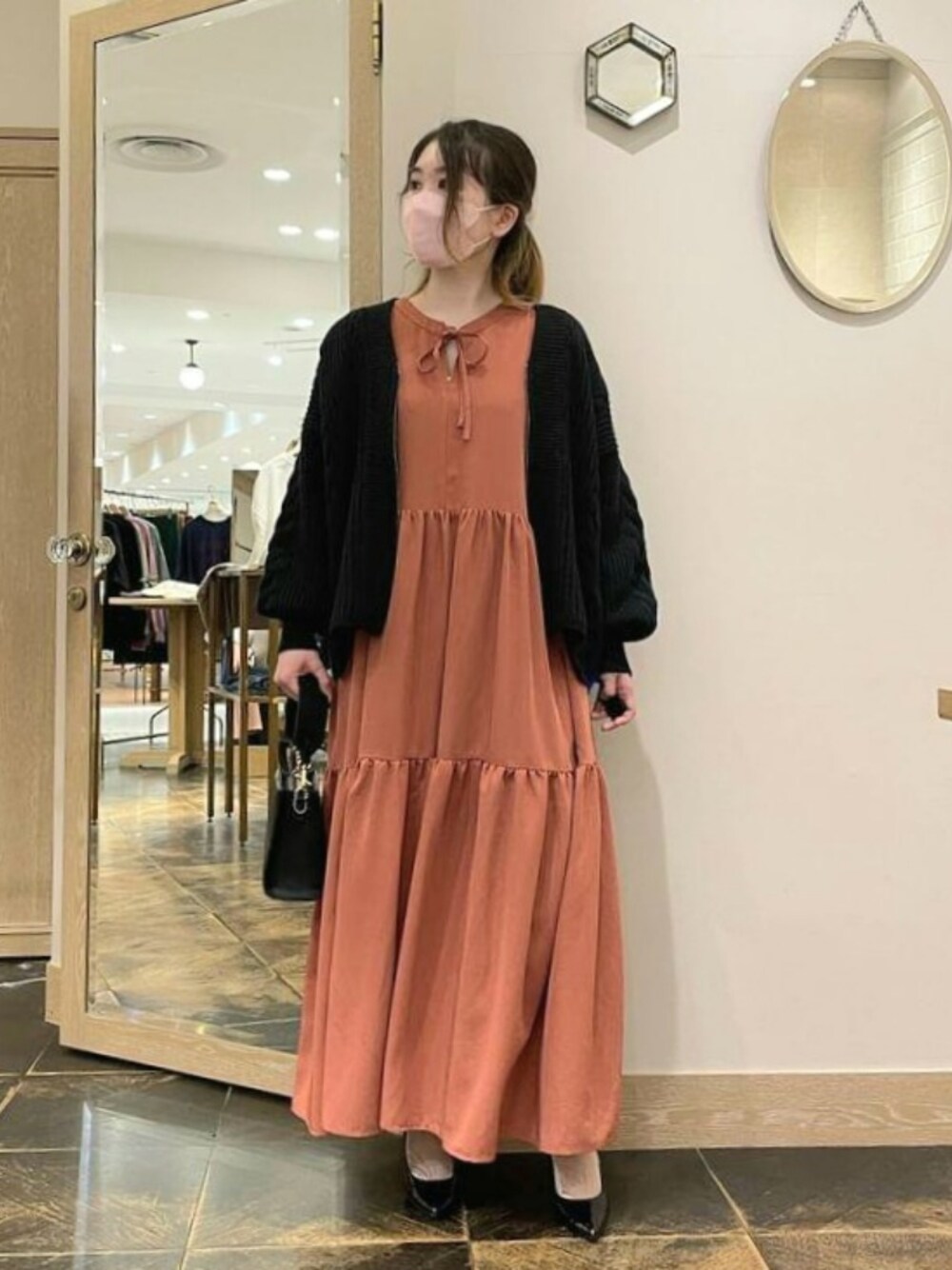 saki7211｜un dix corsのワンピースを使ったコーディネート - WEAR