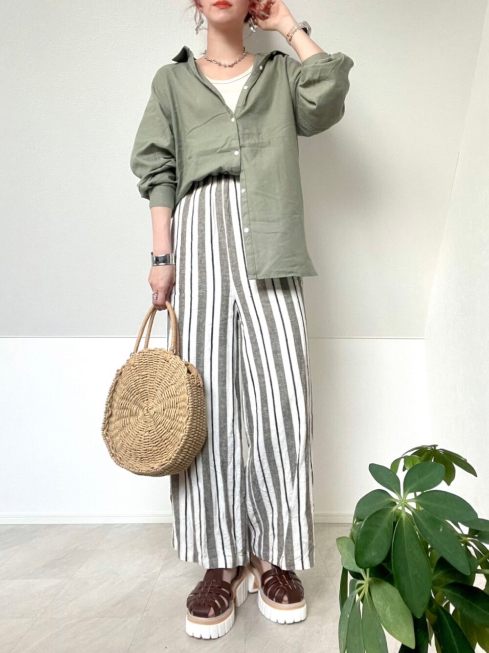 ＊𝒂𝒎𝒆𝒍𝒊𝒆𝒆＊｜ikkaのシャツ/ブラウスを使ったコーディネート - WEAR