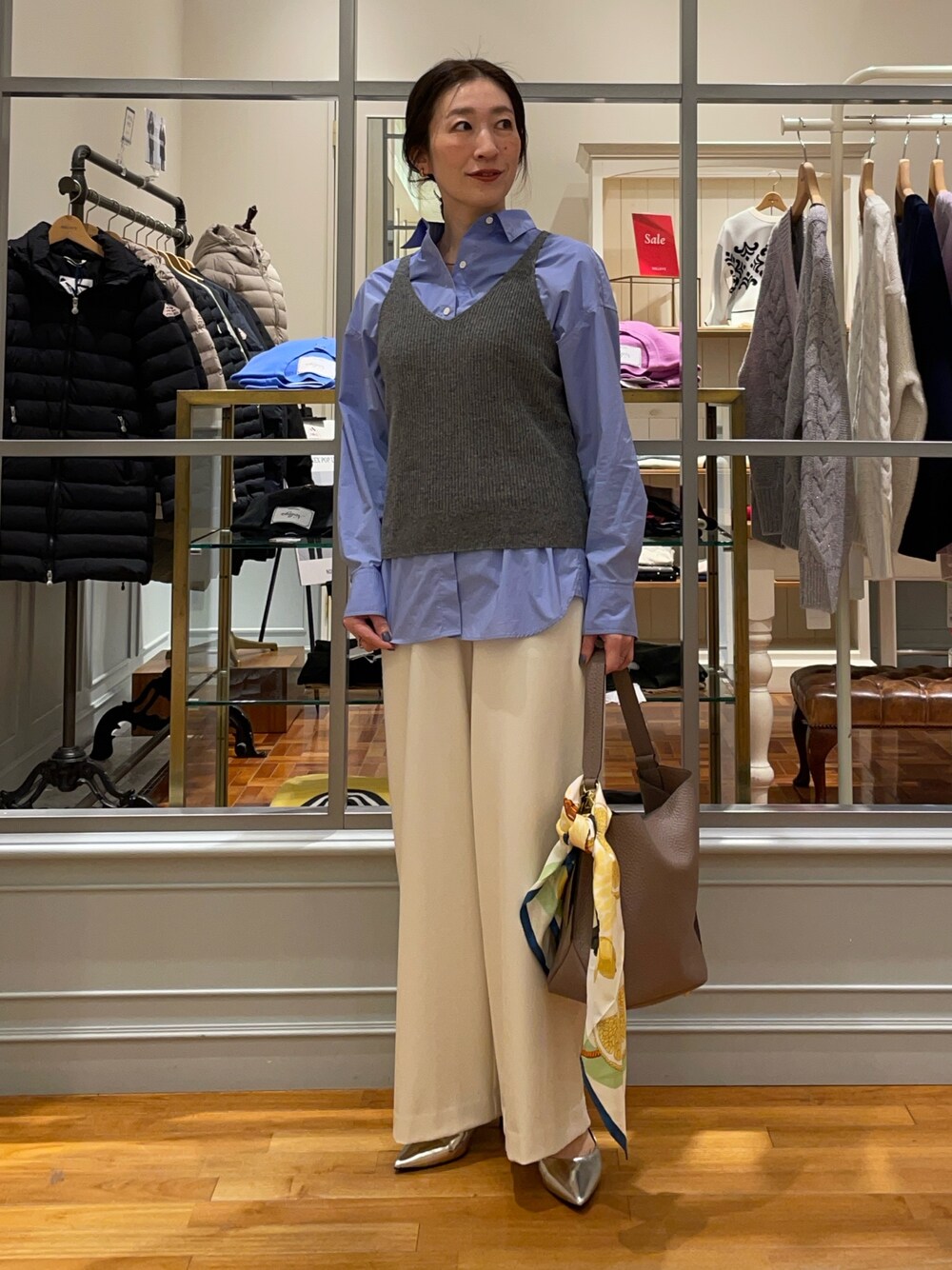 yuko yamaguchi(NOLLEY’S ららテラス武蔵小杉店)｜NOLLEY’Sのシャツ/ブラウスを使ったコーディネート - WEAR