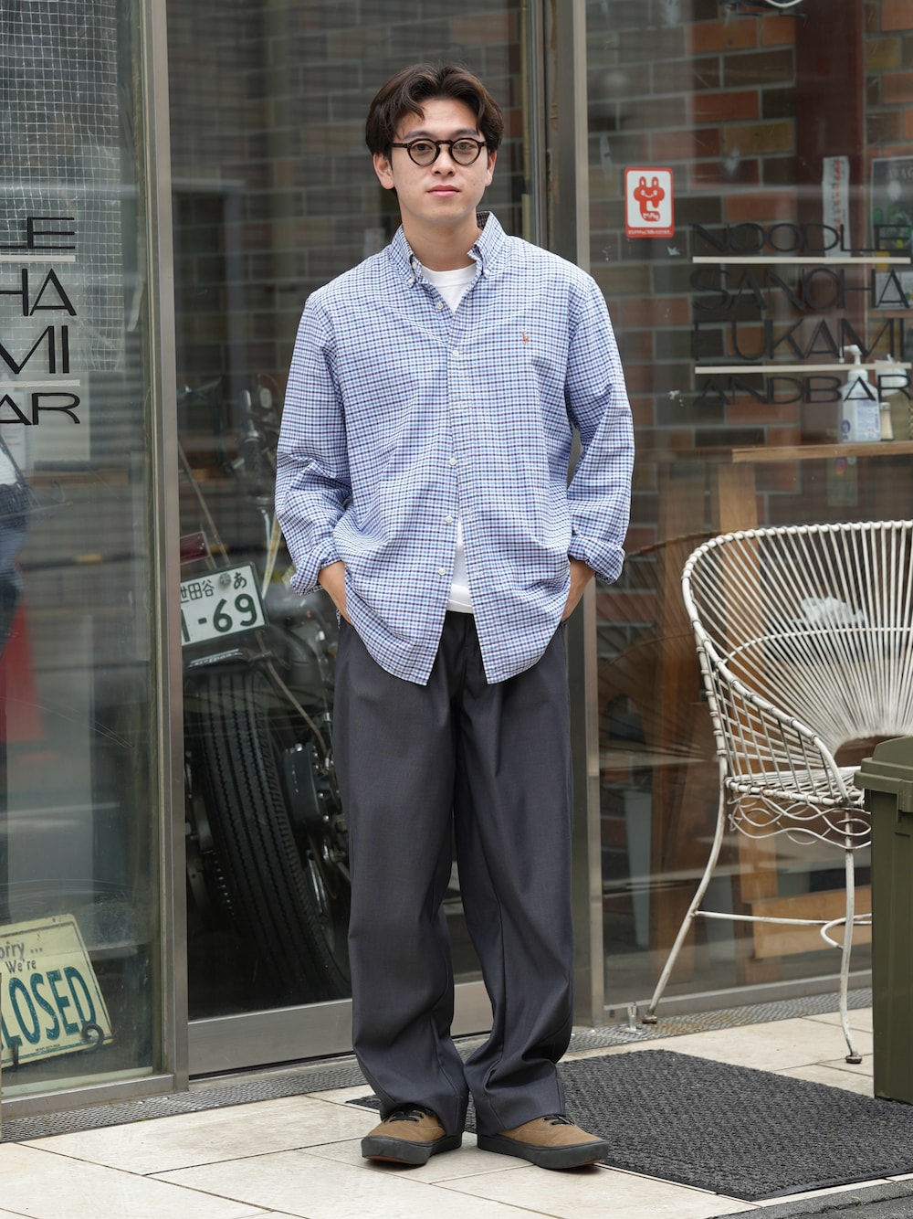 けーすけ｜bluetownのスラックスを使ったコーディネート - WEAR