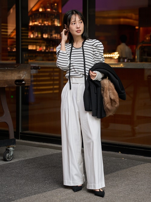 minani.a(NOBLE 本社)｜Nobleのニット/セーターを使ったコーディネート - WEAR