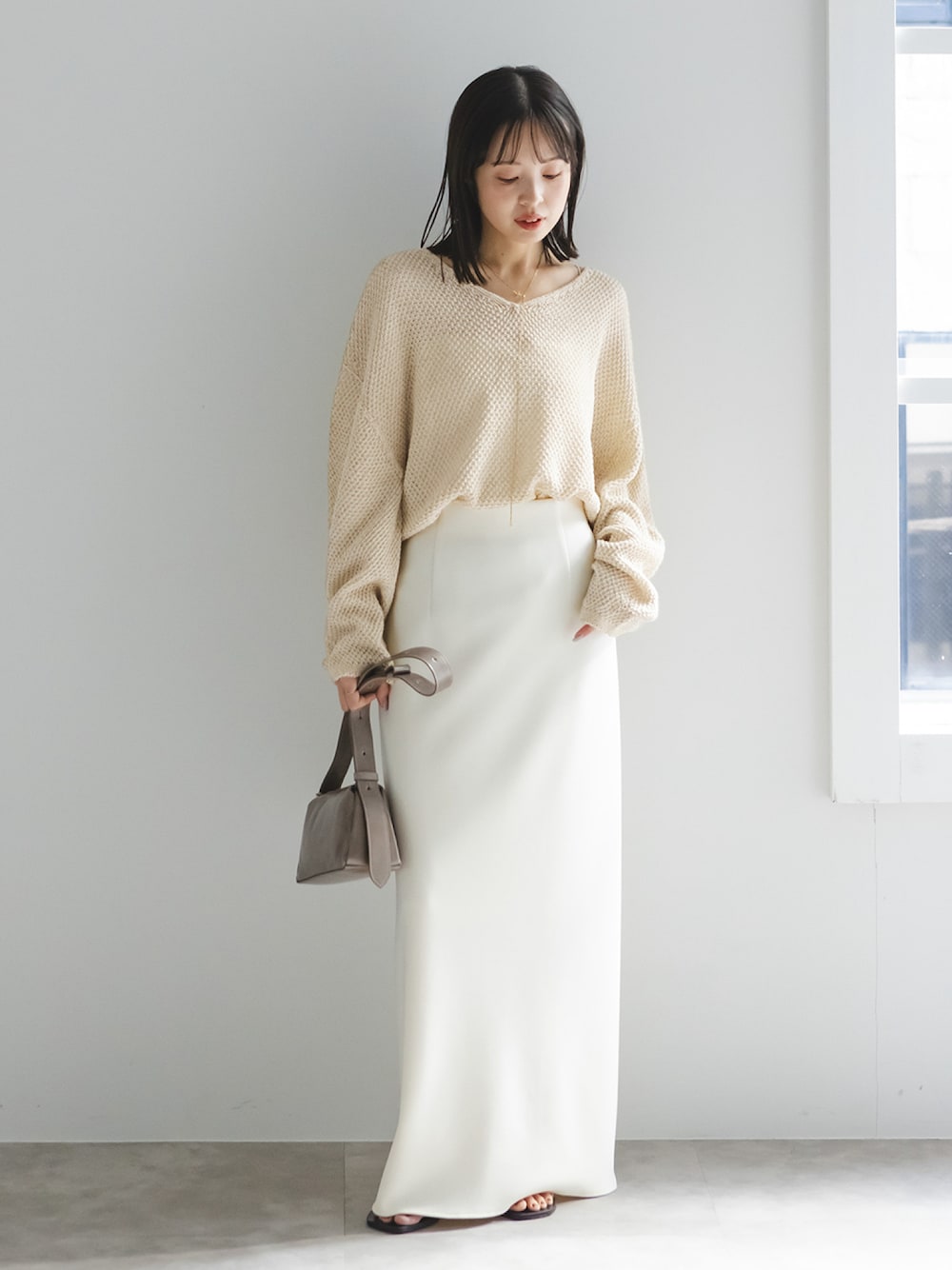 minani.a(NOBLE 本社)｜Nobleのニット/セーターを使ったコーディネート - WEAR