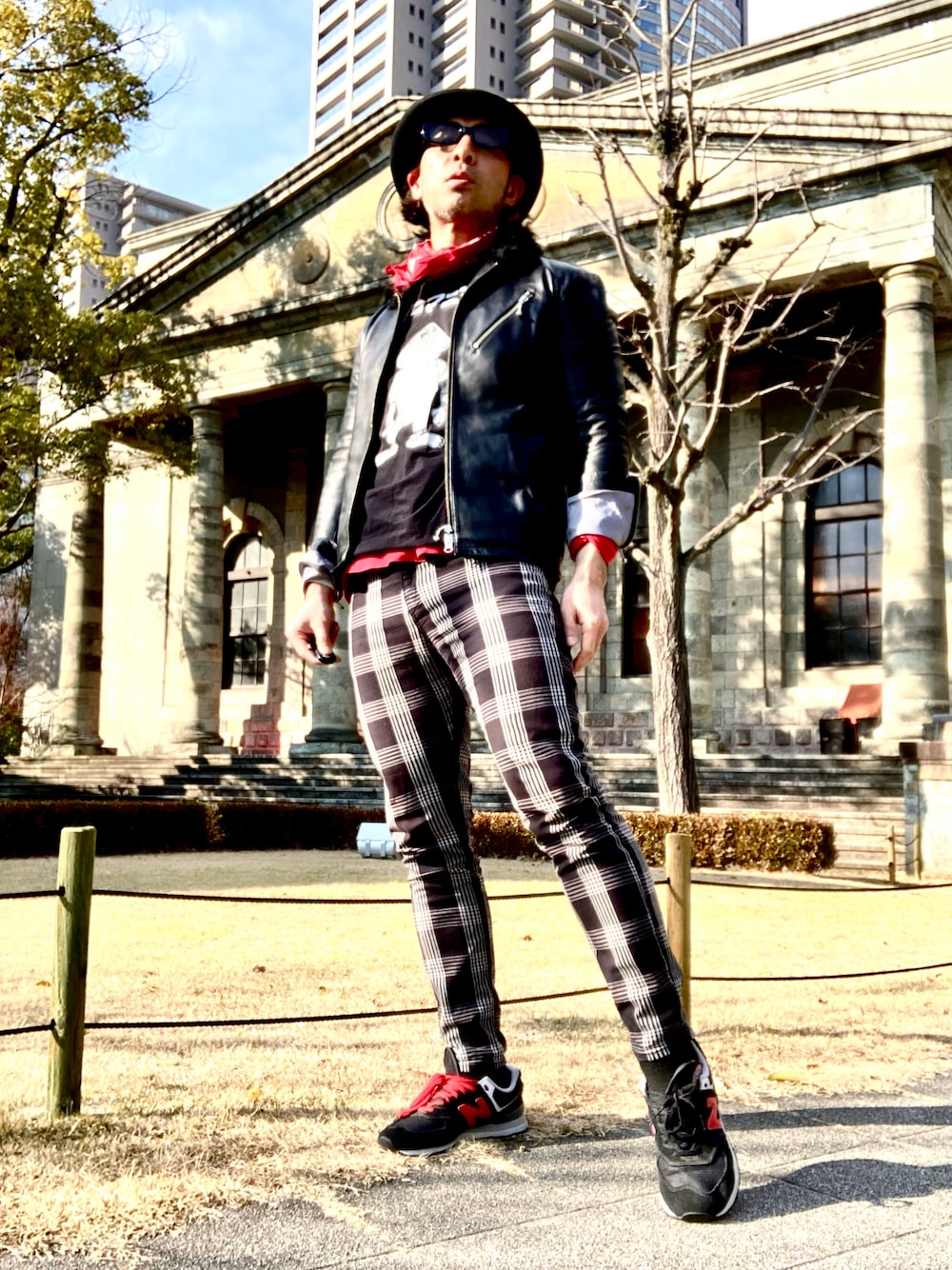 Anthony.T｜ADAM ET ROPE'のライダースジャケットを使ったコーディネート - WEAR