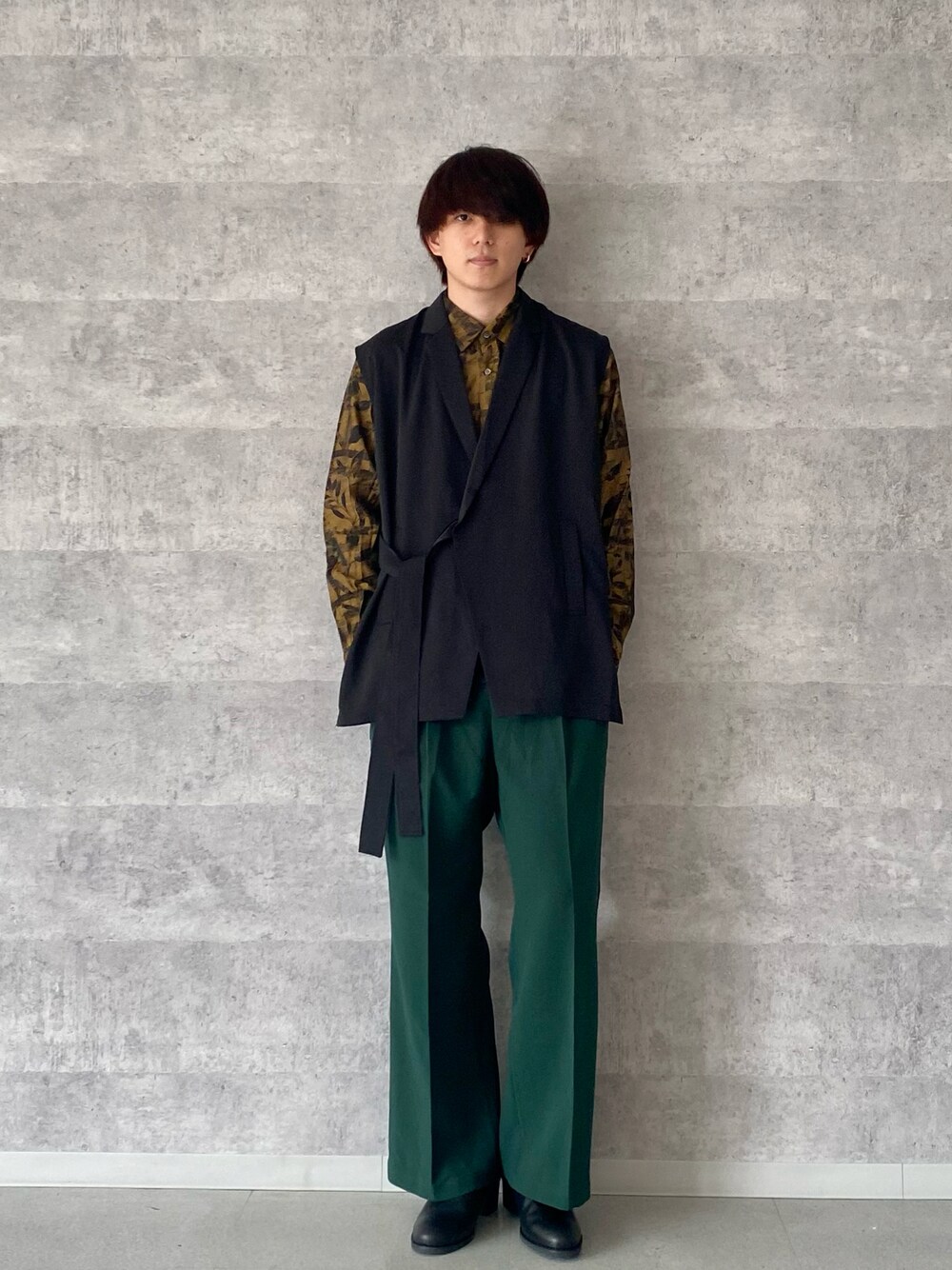 Haruto(tk.TAKEO KIKUCHI 阿倍野キューズモール店)｜tk.TAKEO KIKUCHIのベストを使ったコーディネート - WEAR