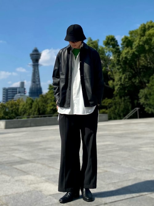 Haruto（tk.TAKEO KIKUCHI 阿倍野キューズモール店）｜tk.TAKEO KIKUCHIのハットを使ったコーディネート - WEAR