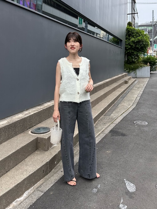 asamin(COLLAGE)｜COLLAGE GALLARDAGALANTEのカーディガン/ボレロを使ったコーディネート - WEAR