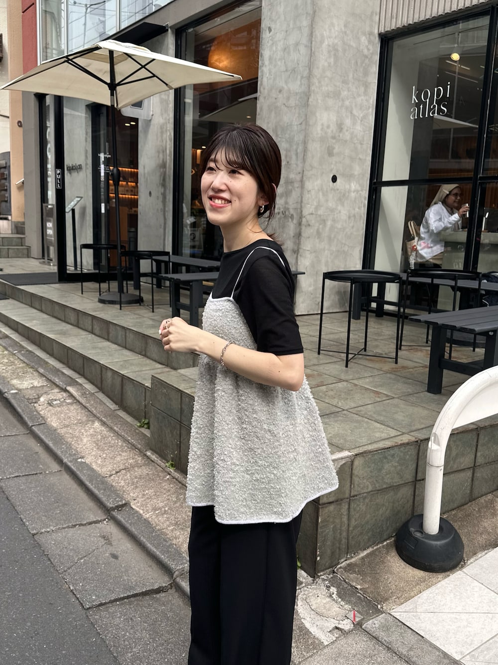 asamin（COLLAGE）｜COLLAGE GALLARDAGALANTEのキャミソールを使ったコーディネート - WEAR