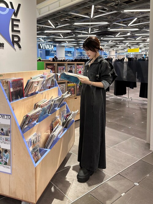asamin(COLLAGE)｜COLLAGE GALLARDAGALANTEのワンピースを使ったコーディネート - WEAR
