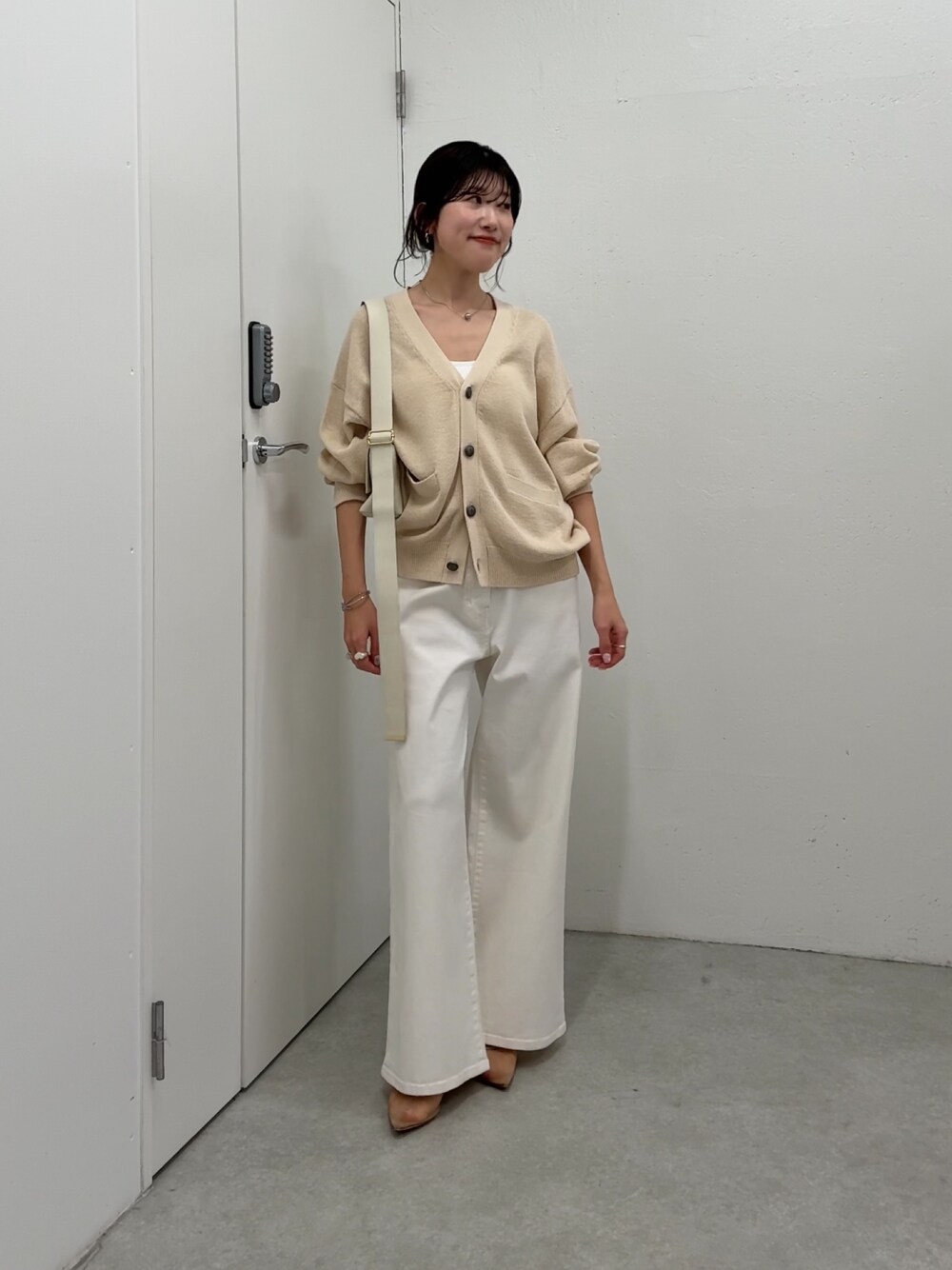 asamin(COLLAGE)｜COLLAGE GALLARDAGALANTEのカーディガン/ボレロを使ったコーディネート - WEAR
