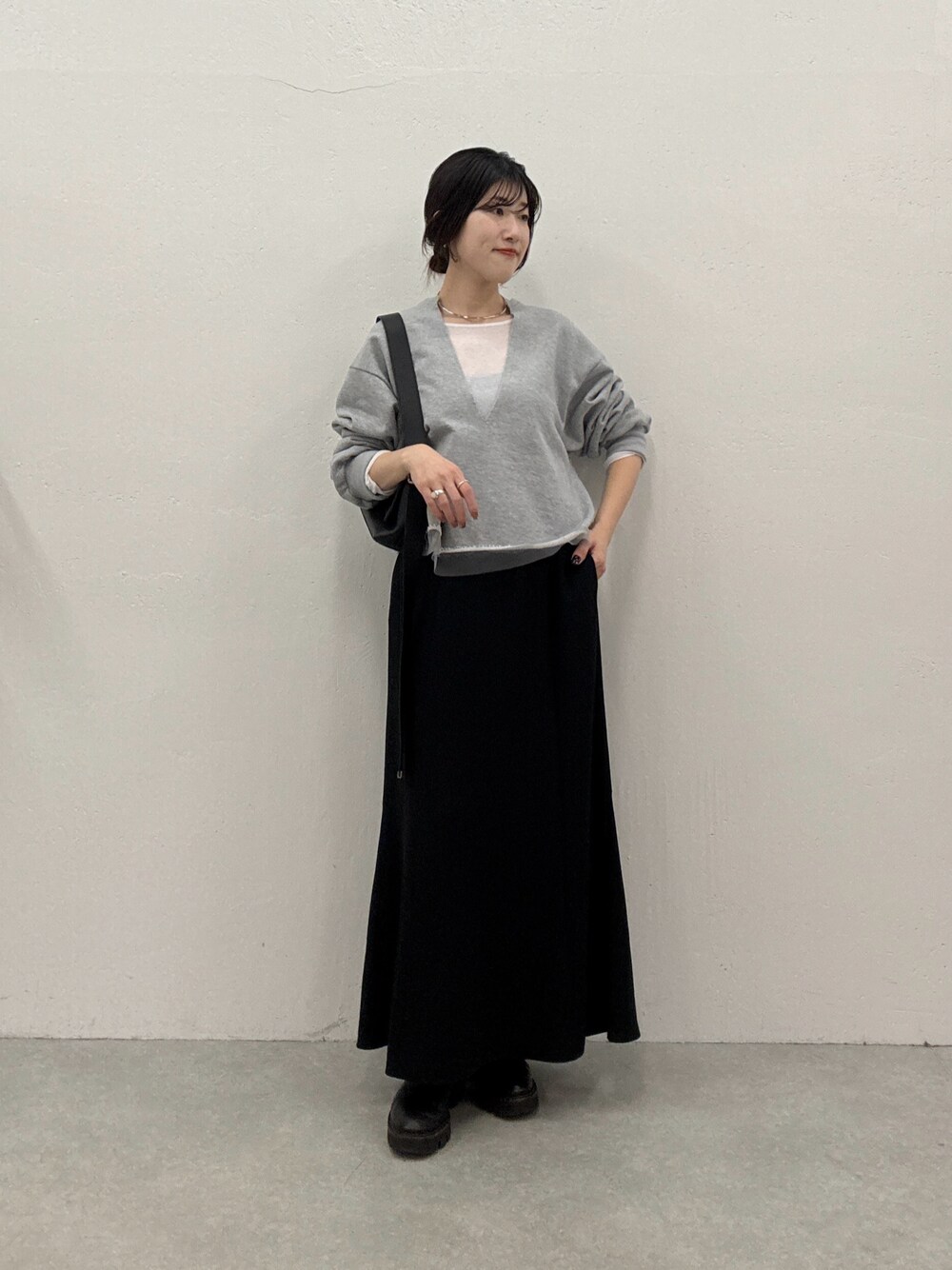 asamin(COLLAGE)｜COLLAGE GALLARDAGALANTEのスウェットを使ったコーディネート - WEAR