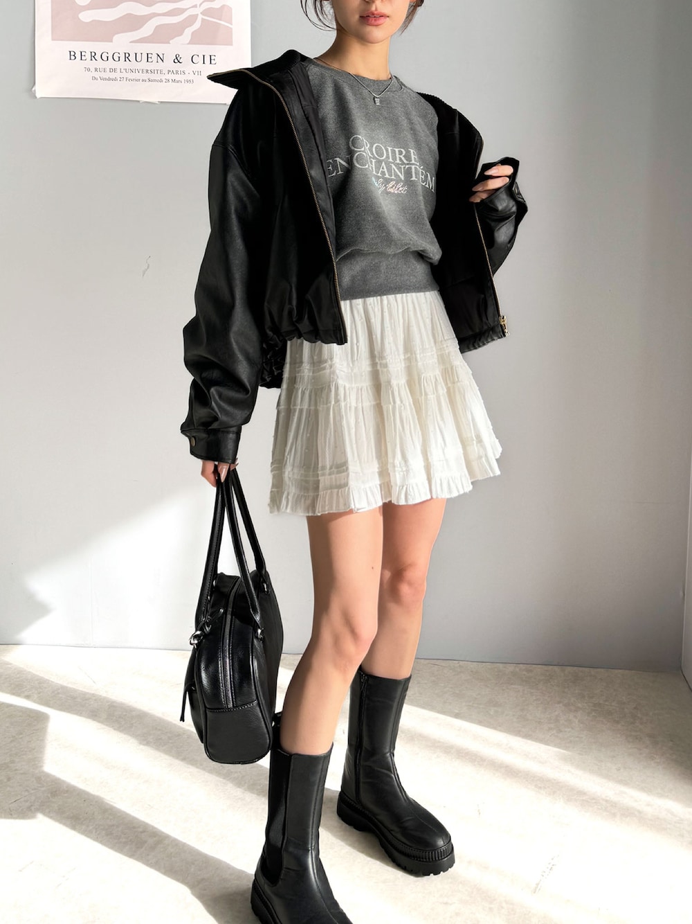 classicalelfクラシカルエルフ(classicalelf)｜mily biletのスウェットを使ったコーディネート - WEAR