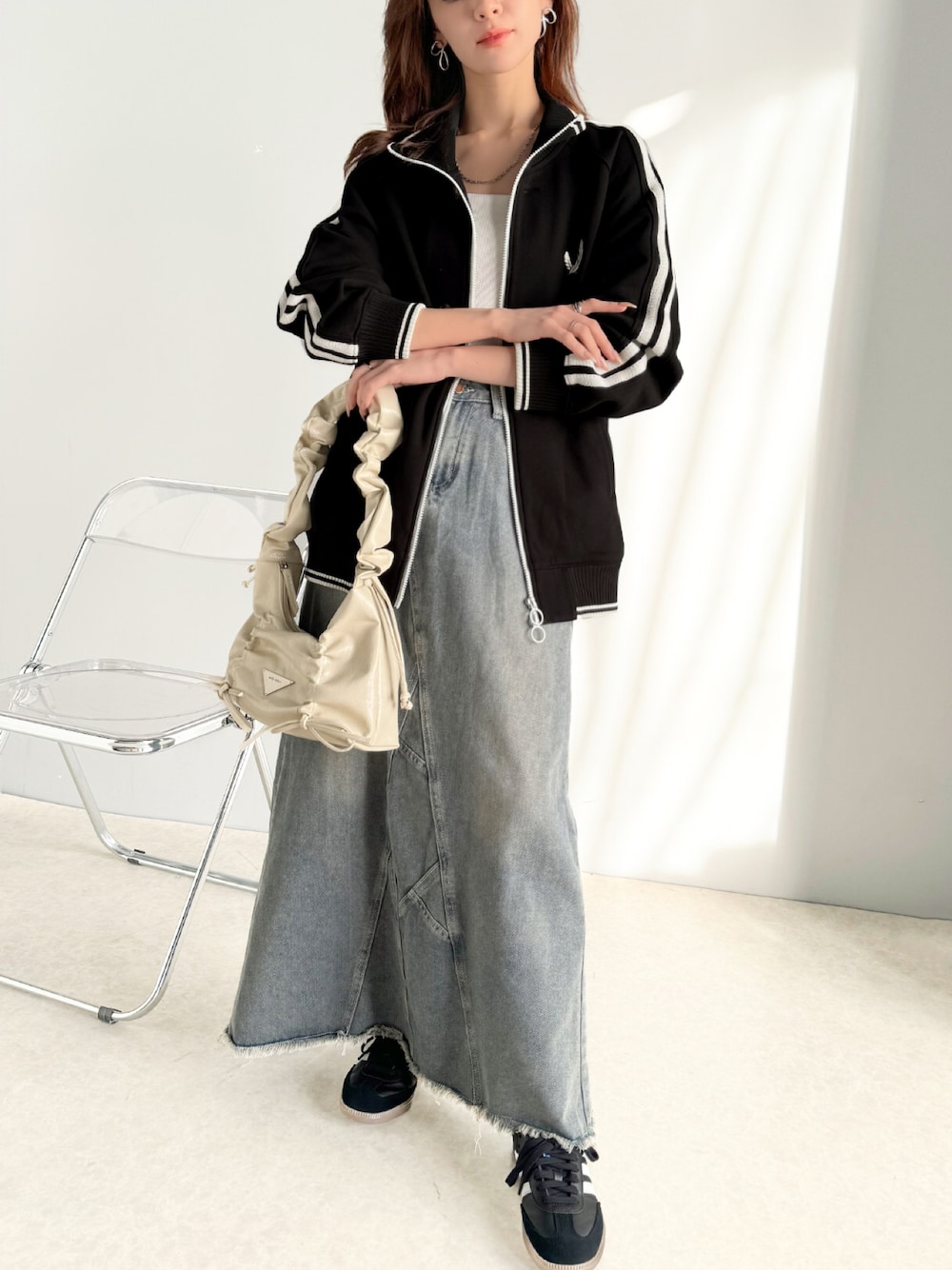 classicalelfクラシカルエルフ(classicalelf)｜mily biletのブルゾンを使ったコーディネート - WEAR