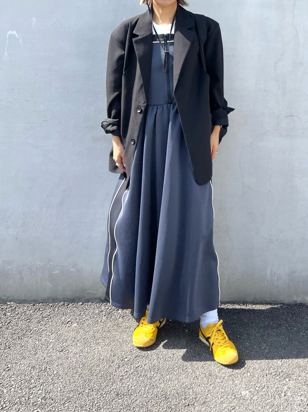 LINA｜Onitsuka Tigerのスニーカーを使ったコーディネート - WEAR