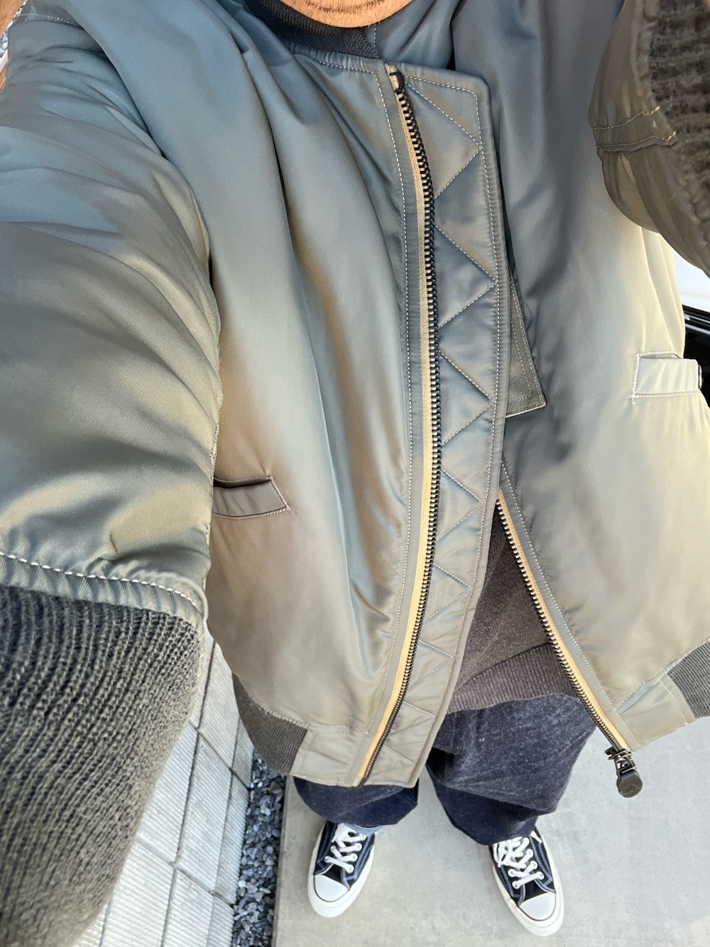 100百式｜markaのMA-1を使ったコーディネート - WEAR