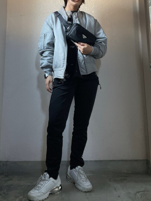 こみ | 骨ｽﾄｲｴﾍﾞ秋2nd冬｜PRADAのボディバッグ/ウエストポーチを使ったコーディネート - WEAR