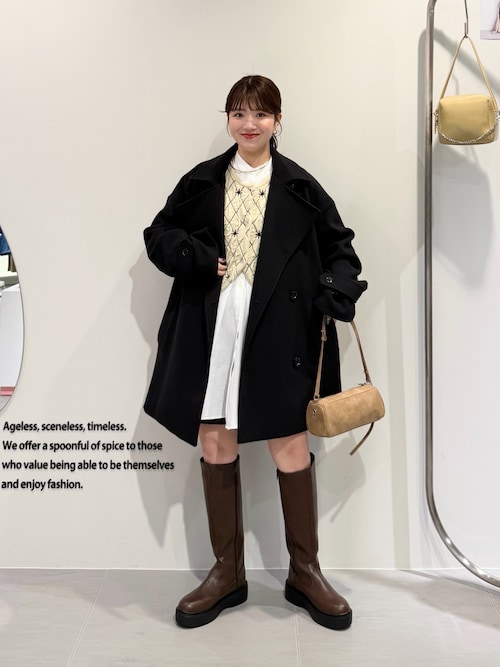 セール】プラットフォームロングブーツ（ブーツ）｜KBF（ケイビーエフ