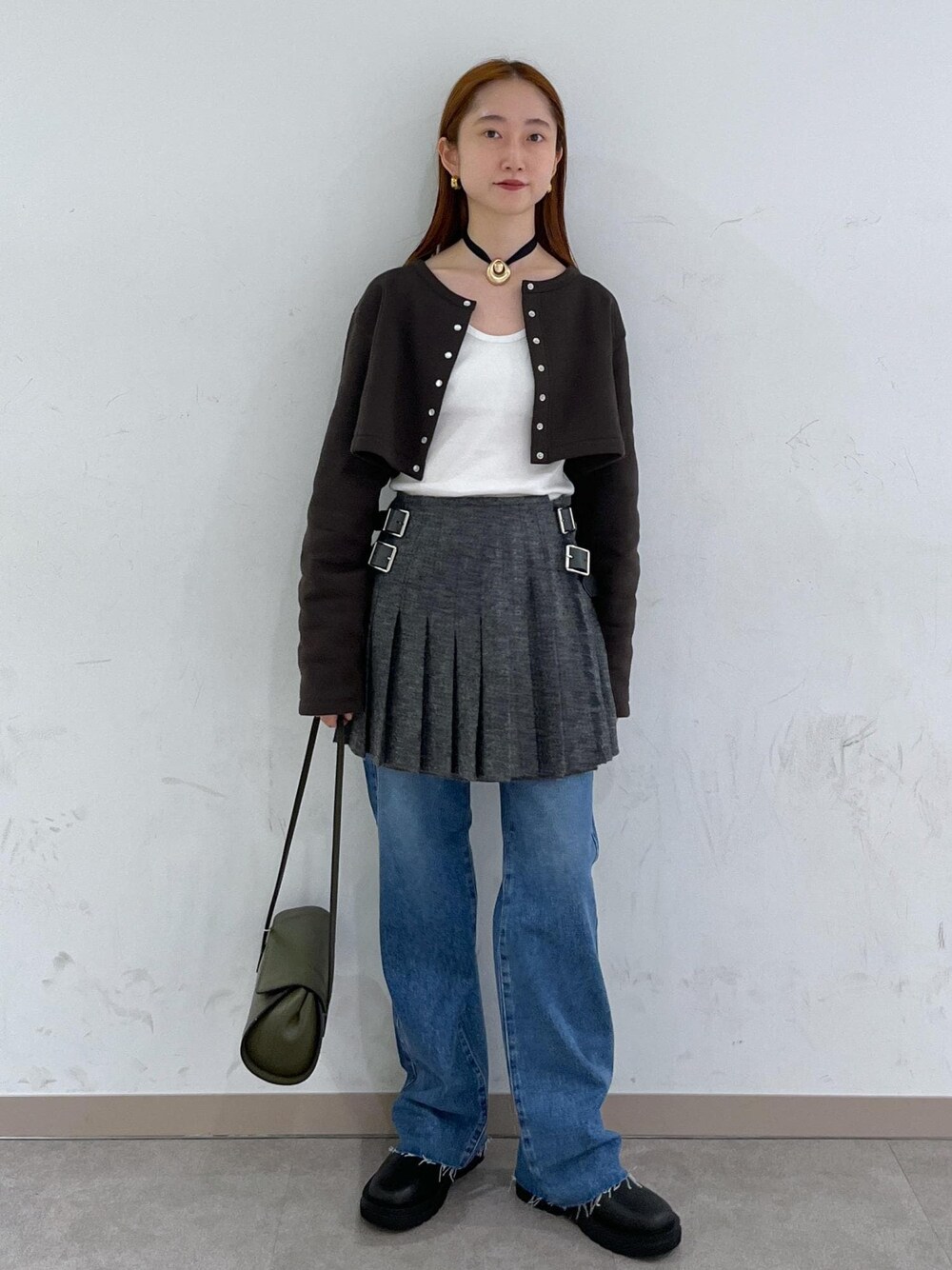 tomo(ADAM ET ROPE' ルミネ池袋)｜ADAM ET ROPE'のチョーカーを使ったコーディネート - WEAR