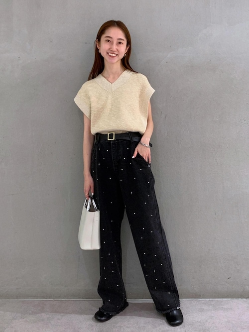 tomo(ADAM ET ROPE' ルミネ池袋)｜ADAM ET ROPE'のベストを使ったコーディネート - WEAR