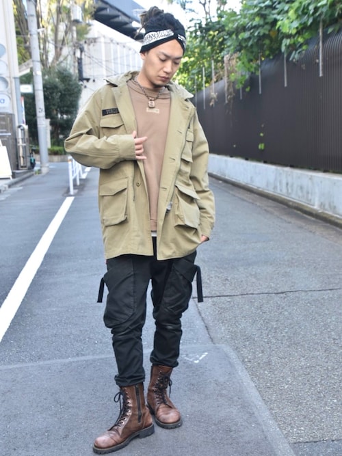 VIZ STORE-TOKYO(VIZ STORE-TOKYO)｜VIRGOwearworksのミリタリージャケットを使ったコーディネート ...