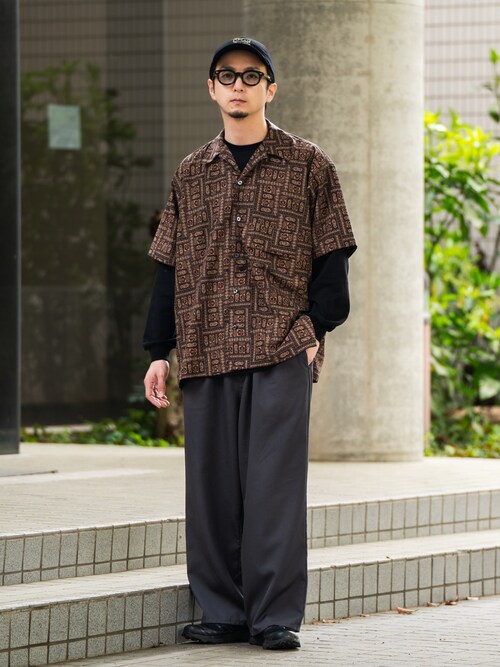 talow/タロー｜Graphpaperのスラックスを使ったコーディネート - WEAR