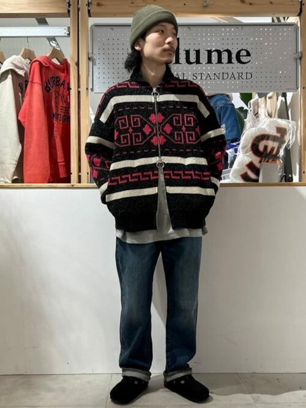 JOURNAL STANDARD relume(JOURNAL STANDARD relume 本社)｜PENDLETONのカーディガン/ボレロを使ったコーディネート - WEAR