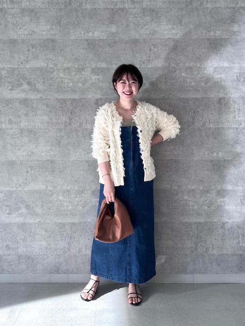 shima(le.coeur blanc)｜le.coeur blancのタンクトップを使ったコーディネート - WEAR