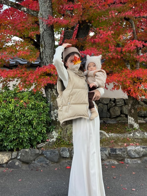 ukapi｜FRAMeWORKのダウンベストを使ったコーディネート - WEAR