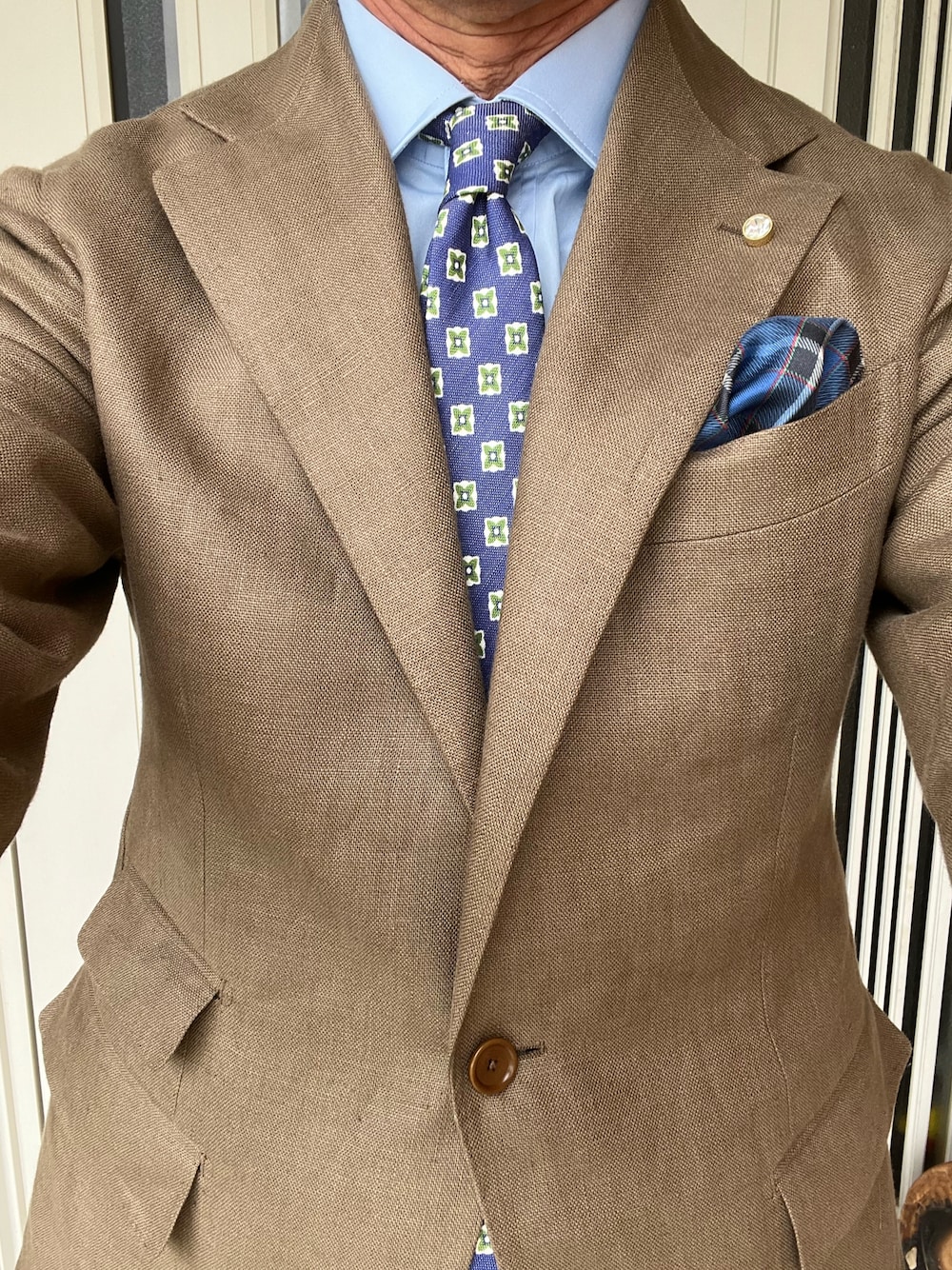 michi-michi｜Sato Tailor Ginzaのスーツジャケットを使ったコーディネート - WEAR