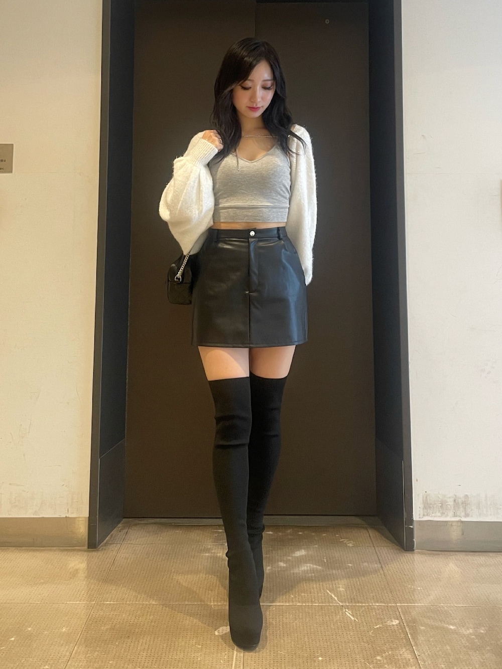 miku(SPIRALGIRL ルミネエスト新宿店)｜SPIRALGIRLのカーディガン/ボレロを使ったコーディネート - WEAR