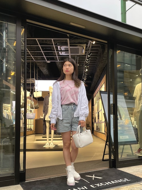 Misakey(A|X アルマーニ エクスチェンジ 原宿 キャットストリート店)｜ARMANI EXCHANGEのニット/セーターを使った ...