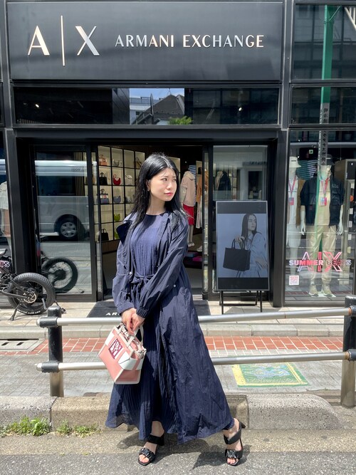 Misakey(A|X アルマーニ エクスチェンジ 原宿 キャットストリート店)｜ARMANI EXCHANGEのトレンチコートを使った ...