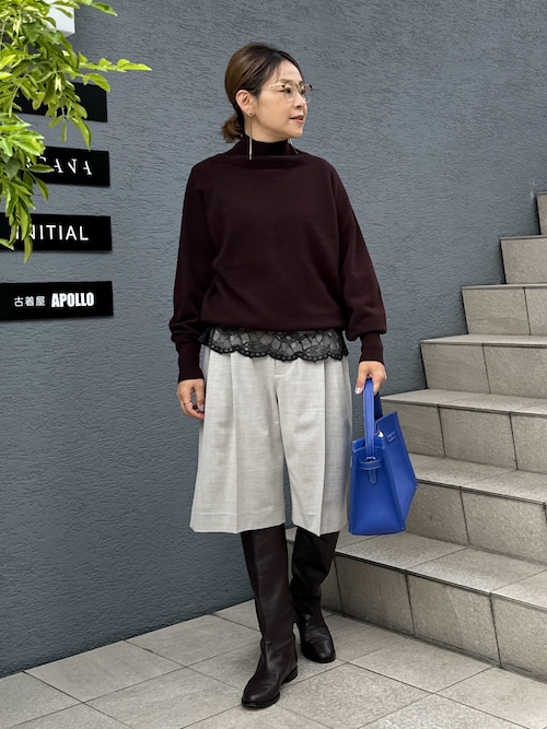 セール】ウォッシャブル2タックハーフパンツ（その他パンツ）｜Rie