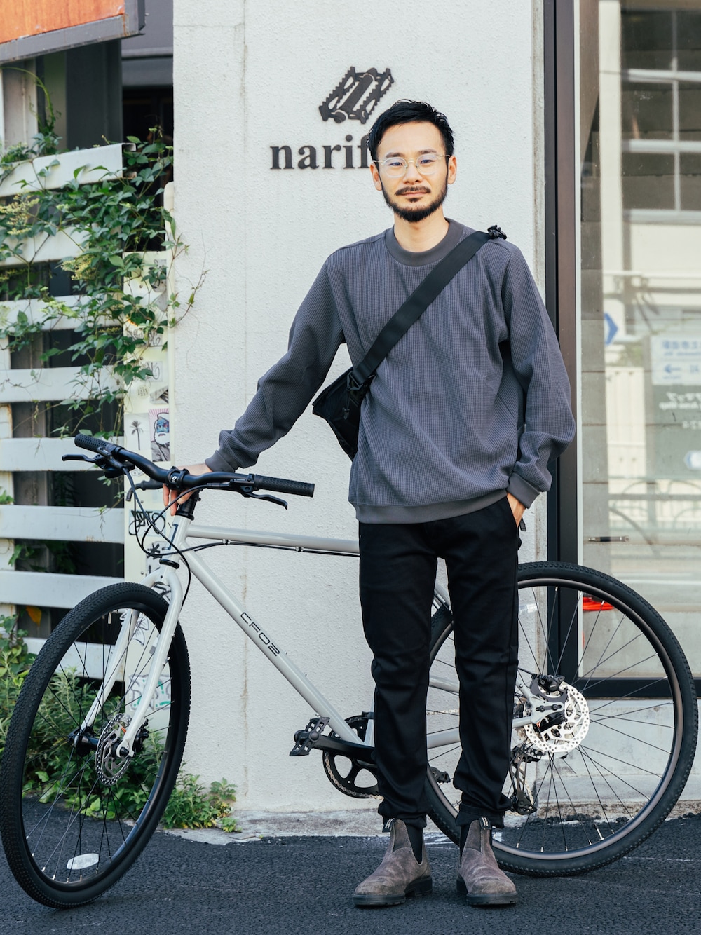 hossica(narifuri TOKYO)｜narifuriのスウェットを使ったコーディネート - WEAR