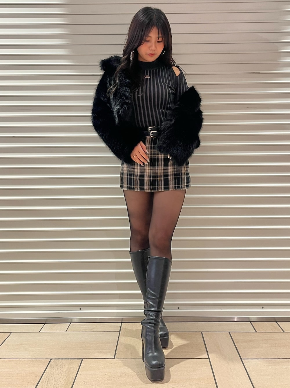 aoi(SPIRALGIRL ルミネエスト新宿店)｜SPIRALGIRLのスカートを使ったコーディネート - WEAR