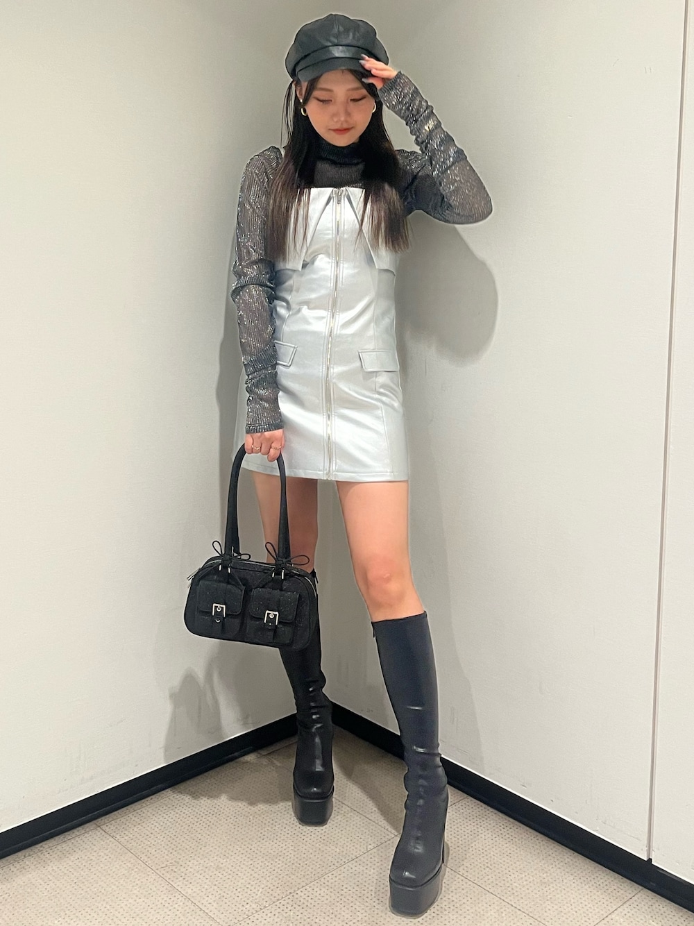 aoi(SPIRALGIRL ルミネエスト新宿店)｜SPIRALGIRLのワンピースを使ったコーディネート - WEAR