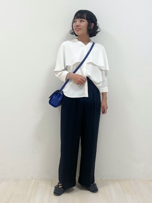 セール】【着心地抜群！】タックワイドパンツ（その他パンツ）｜INDIVI