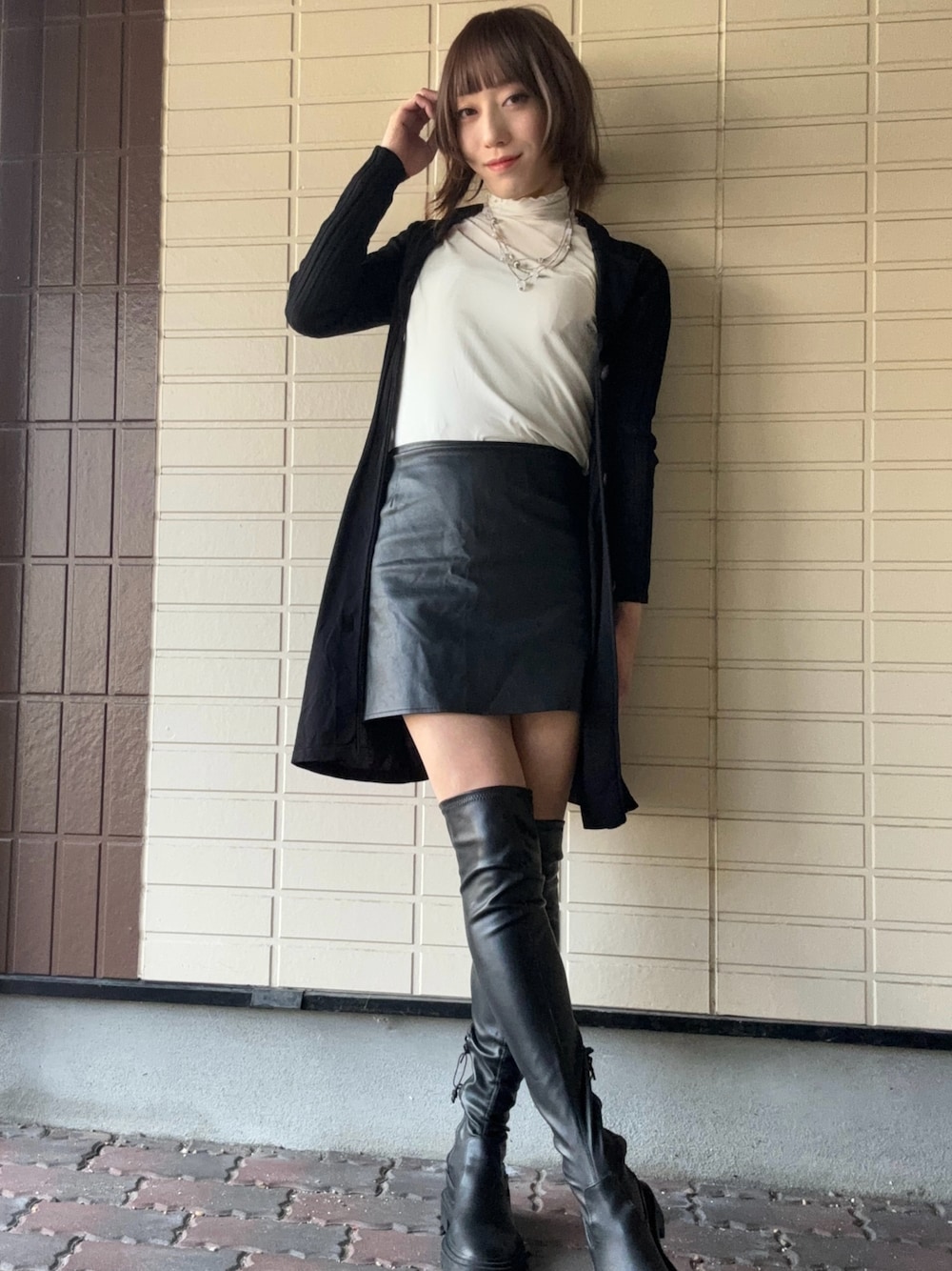 yuiyuzuki｜chrismontezのカーディガン/ボレロを使ったコーディネート - WEAR