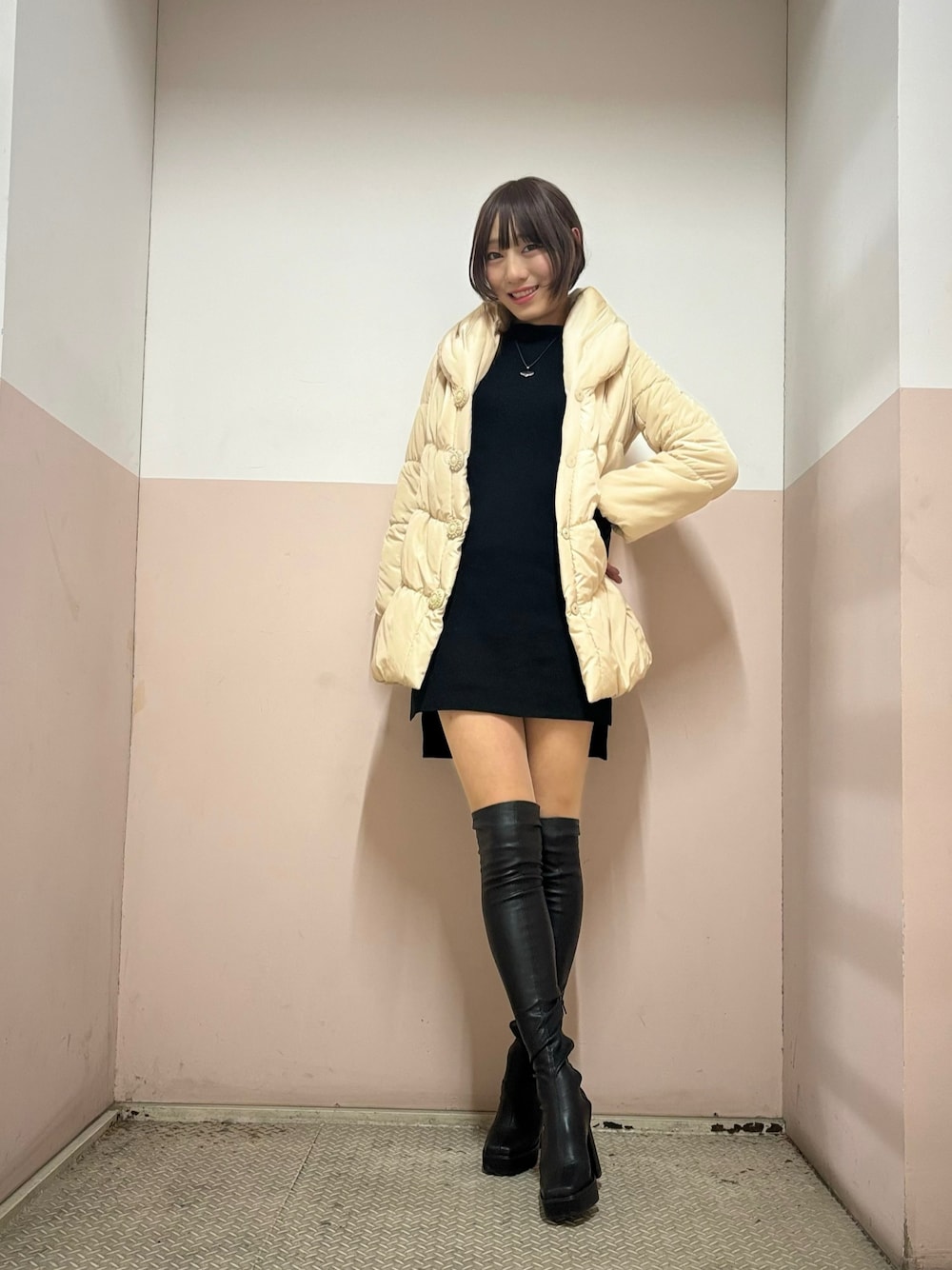 yuiyuzuki｜CECIL McBEEのダウンジャケット/コートを使ったコーディネート - WEAR