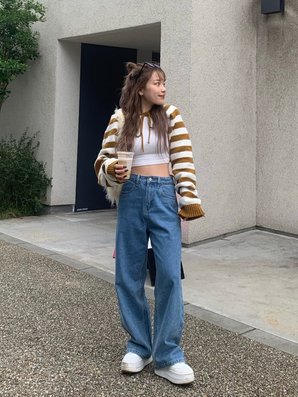 mayu ｜INTER FACTORYのデニムパンツを使ったコーディネート - WEAR