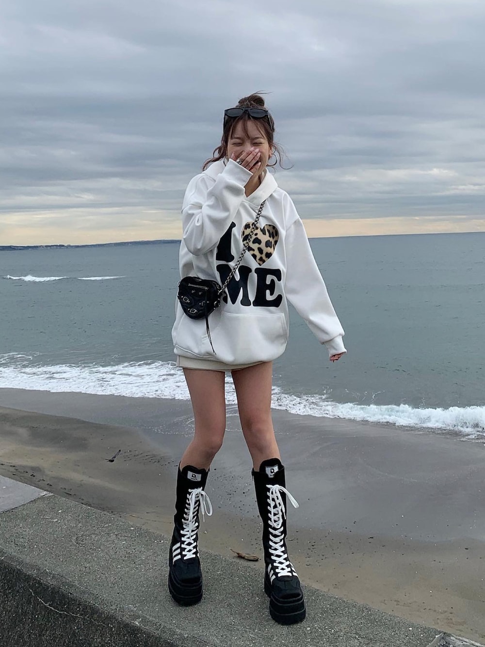 mayu ｜Celumeのパーカーを使ったコーディネート - WEAR