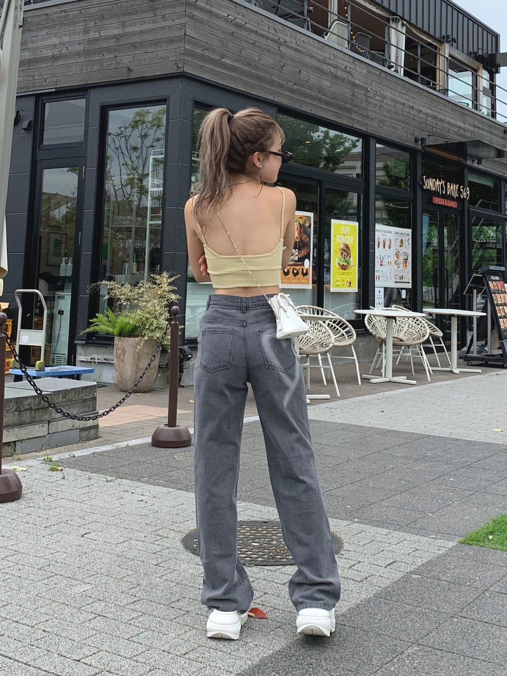 mayu ｜GRLのデニムパンツを使ったコーディネート - WEAR