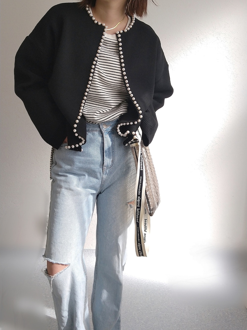 yu.｜OMNESのその他トップスを使ったコーディネート - WEAR