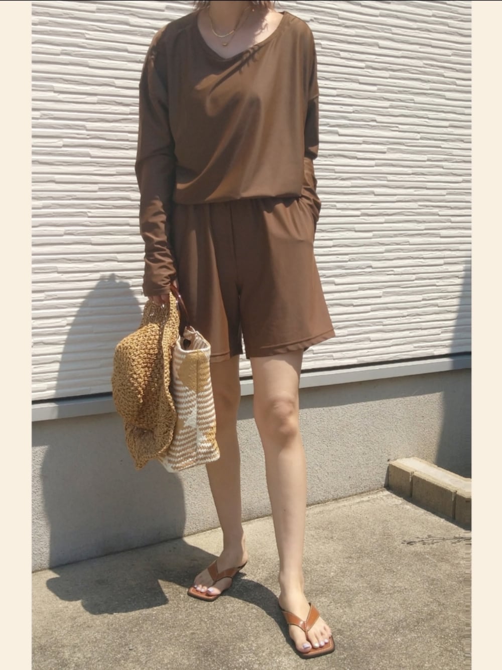 yu.｜OMNESのラッシュガードを使ったコーディネート - WEAR