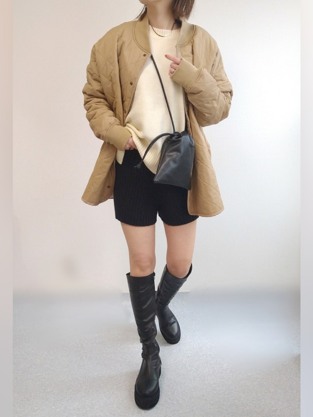 yu.｜OMNESのブルゾンを使ったコーディネート - WEAR